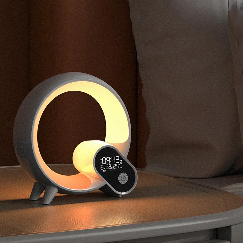 Q Shape Wake-up Light Sunrise Alarm Clock | Gift for your loved one ...
