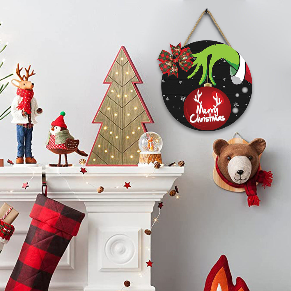 Christmas Welcome Door Sign Wall Decoration – Unique
