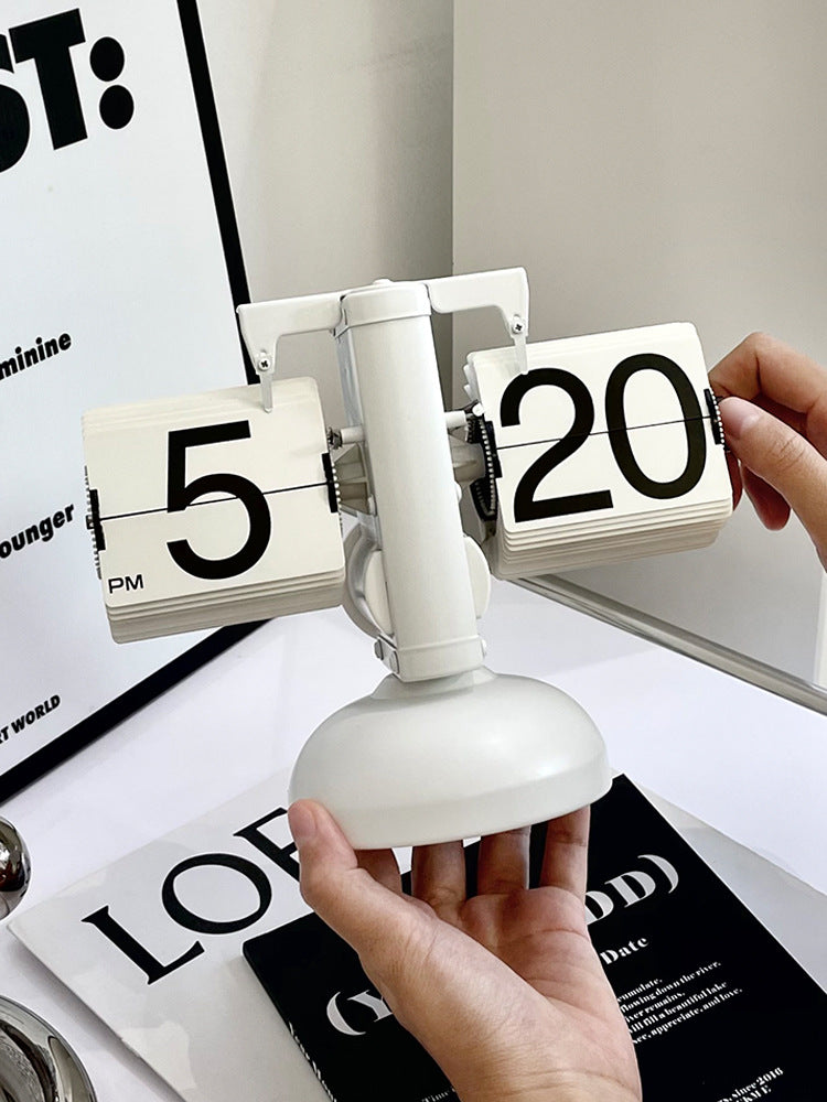 Retro Flip Desk Clock – Unique