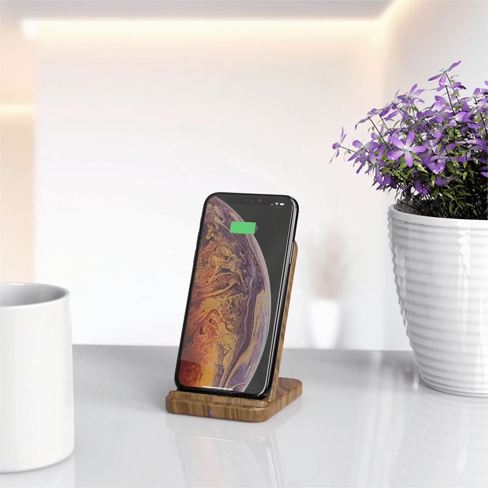 Wooden Wireless Charger Stand – Unique